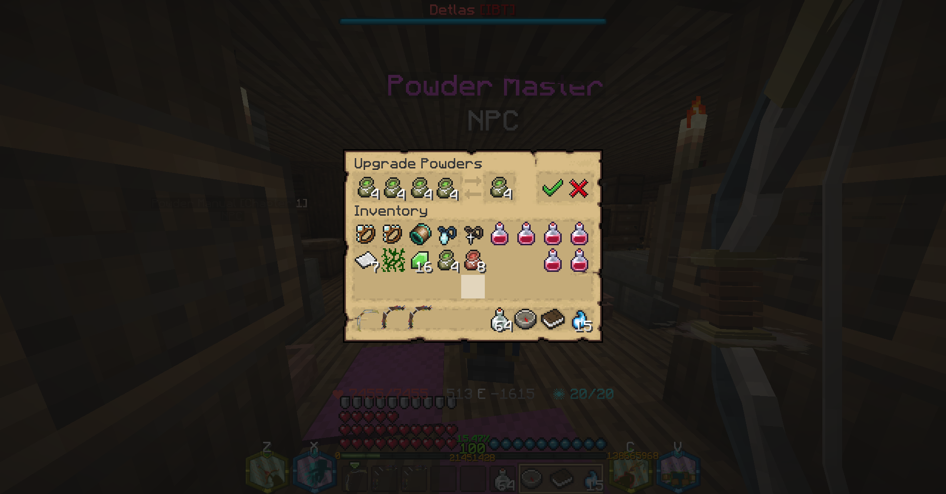 Game Design - Mass Powders Crafting | Wynncraft Forums