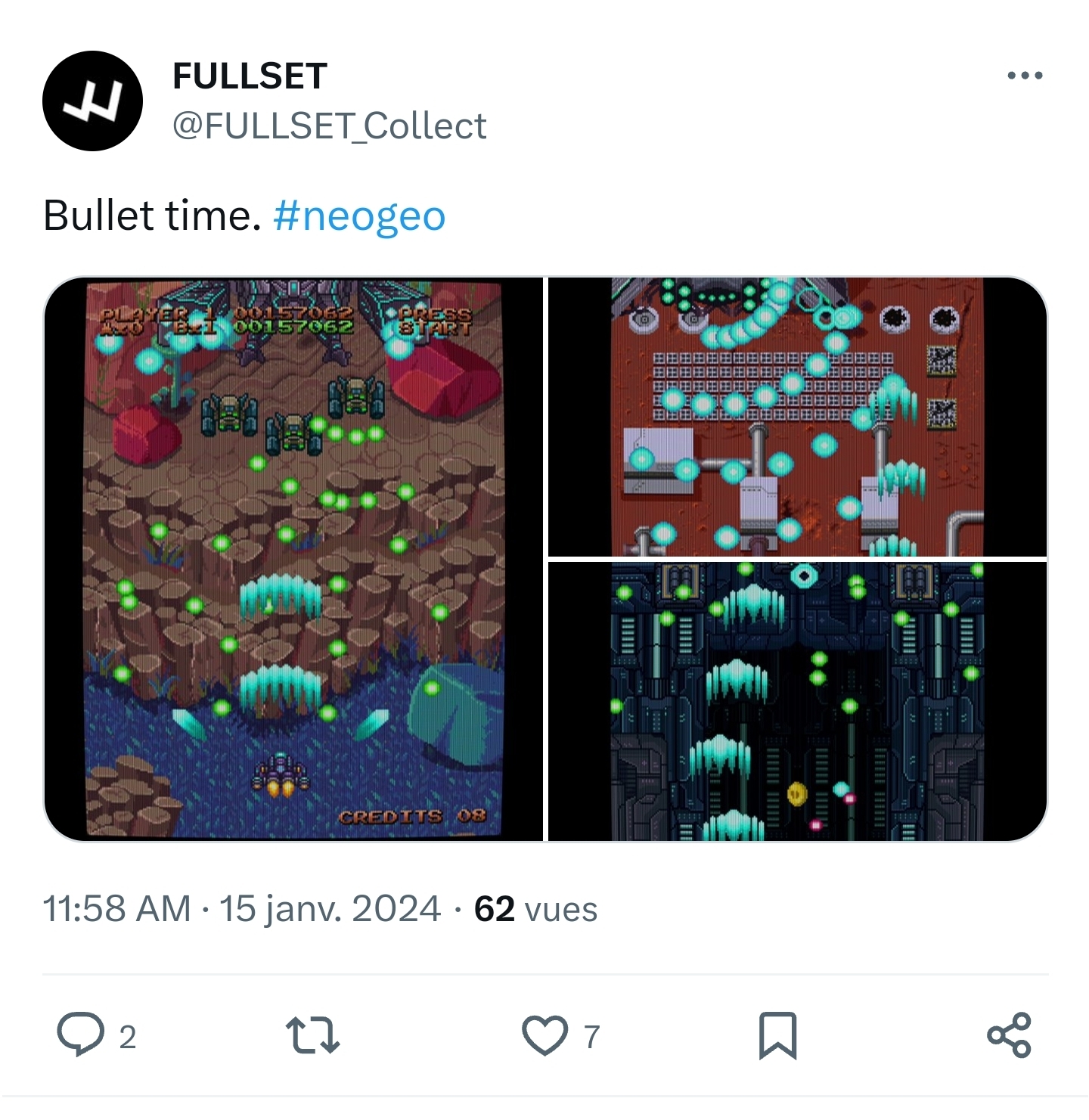 [Project Neon] Nouveau shoot sur Neo Geo MVS / AES ! Pré commande le 21 ...