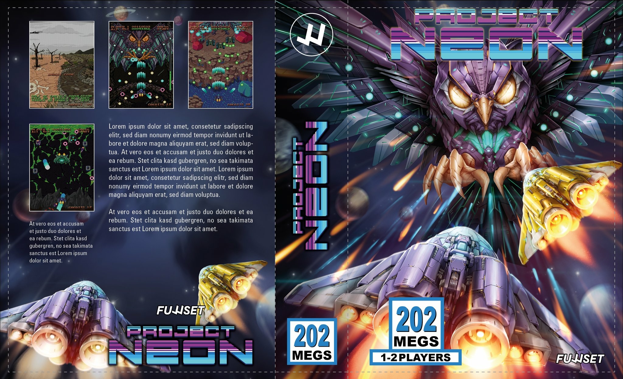 [Project Neon] Nouveau shoot sur Neo Geo MVS / AES ! Pré commande le 21 ...