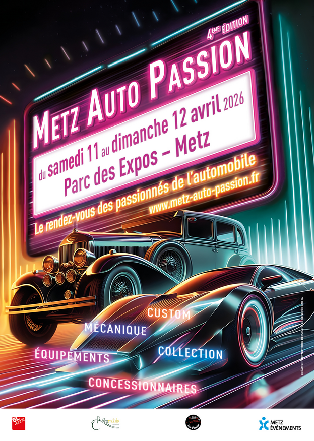 Salon Metz Auto Passion à Metz. 11/04/2026